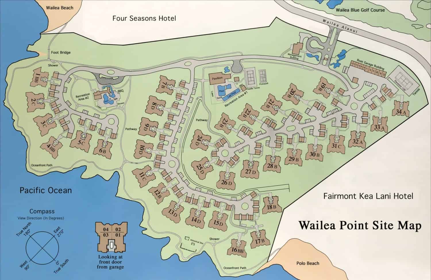 Wailea Point Site Map – Wailea Point Realty